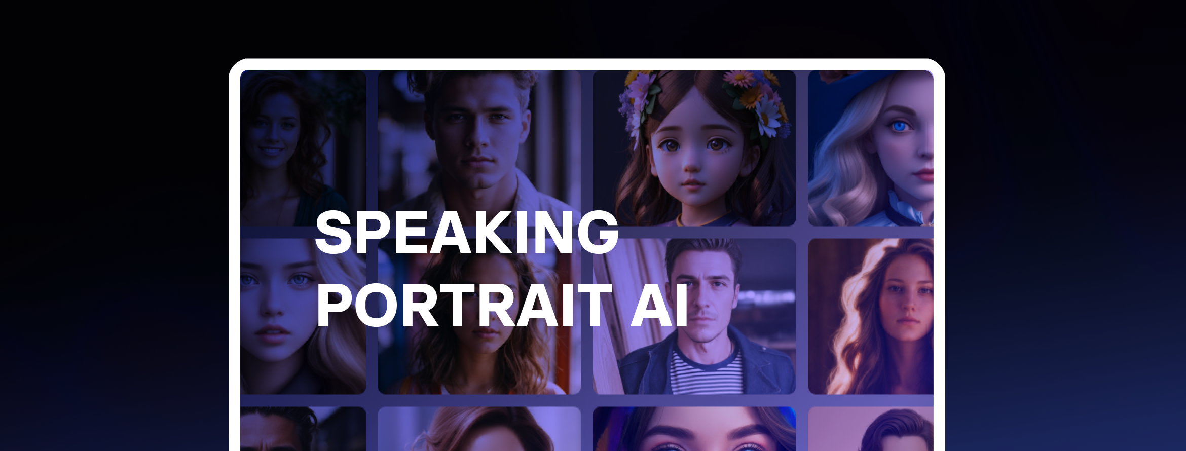 Realistic Speaking Portrait AI Maker