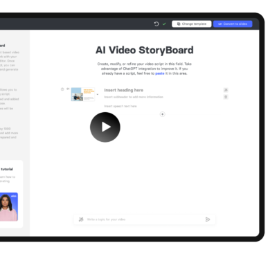 AI Storyboard - your AI assistant for Video Script Writing
