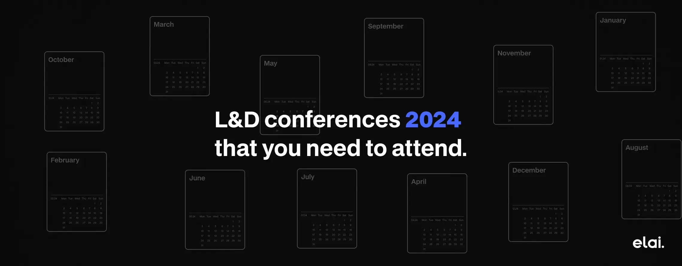 Discover the best learning and development conferences 2024